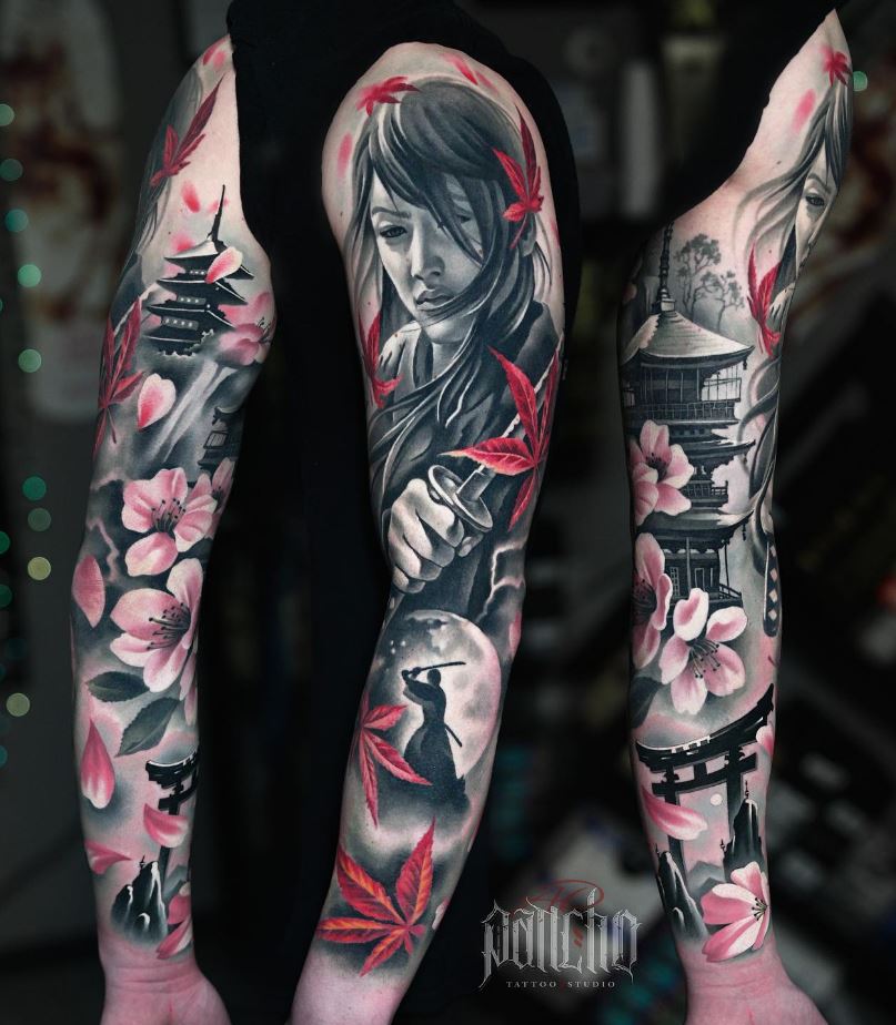 Awesome Japanese Sleeve – tattosy.com