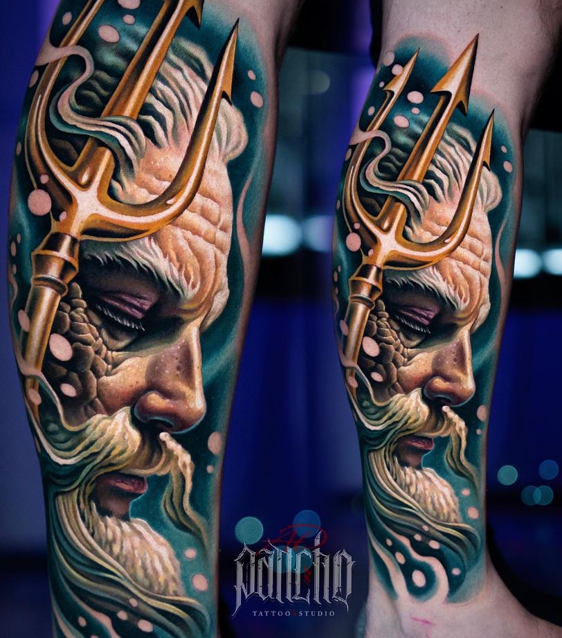 God Neptune Tattoo – tattosy.com